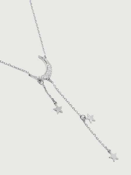 Alia Necklace 925 Sterling Silver – The Jewels Jar